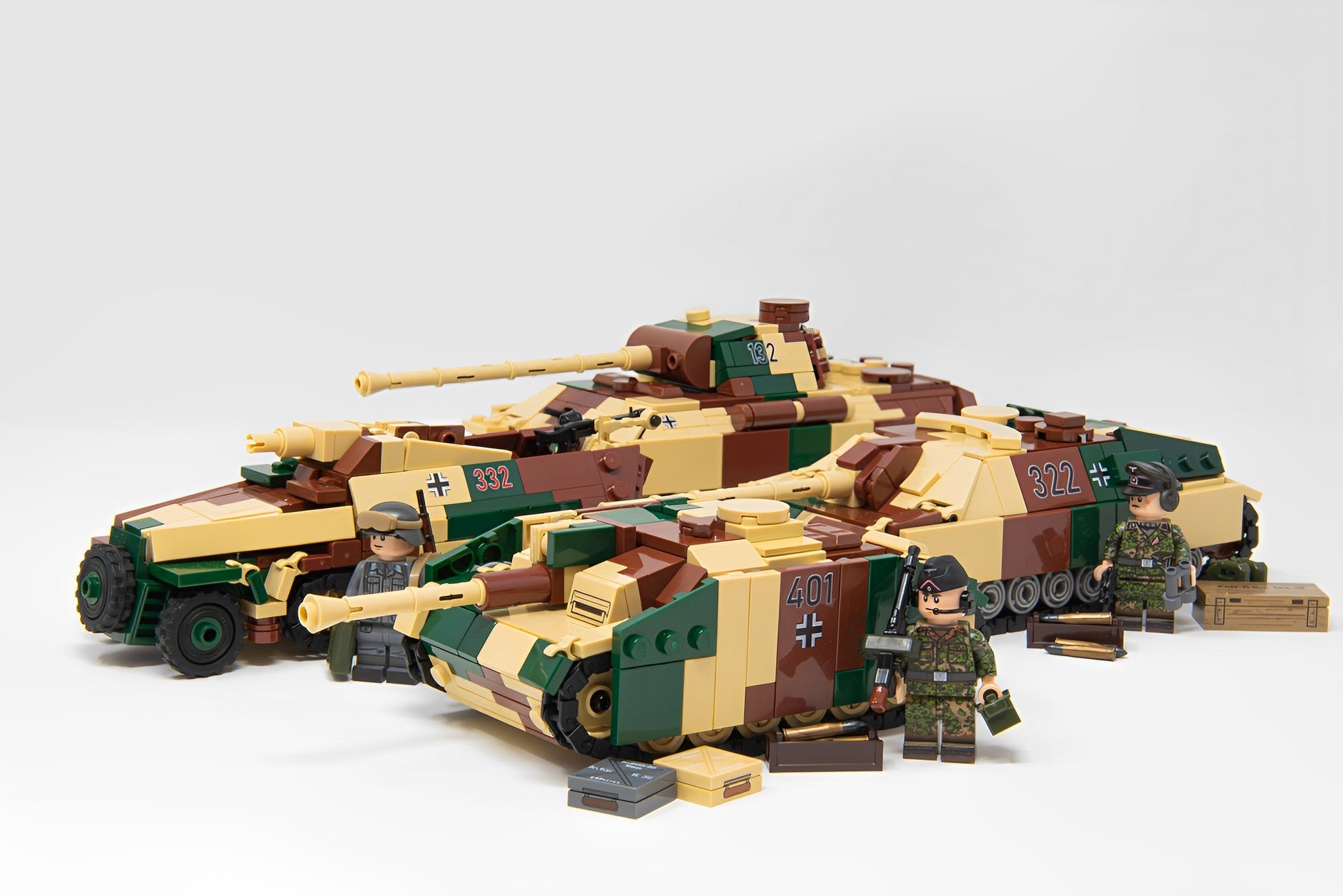 WWII Normandy Collection | 1:45 – Page 2 – Panzer Bricklabs