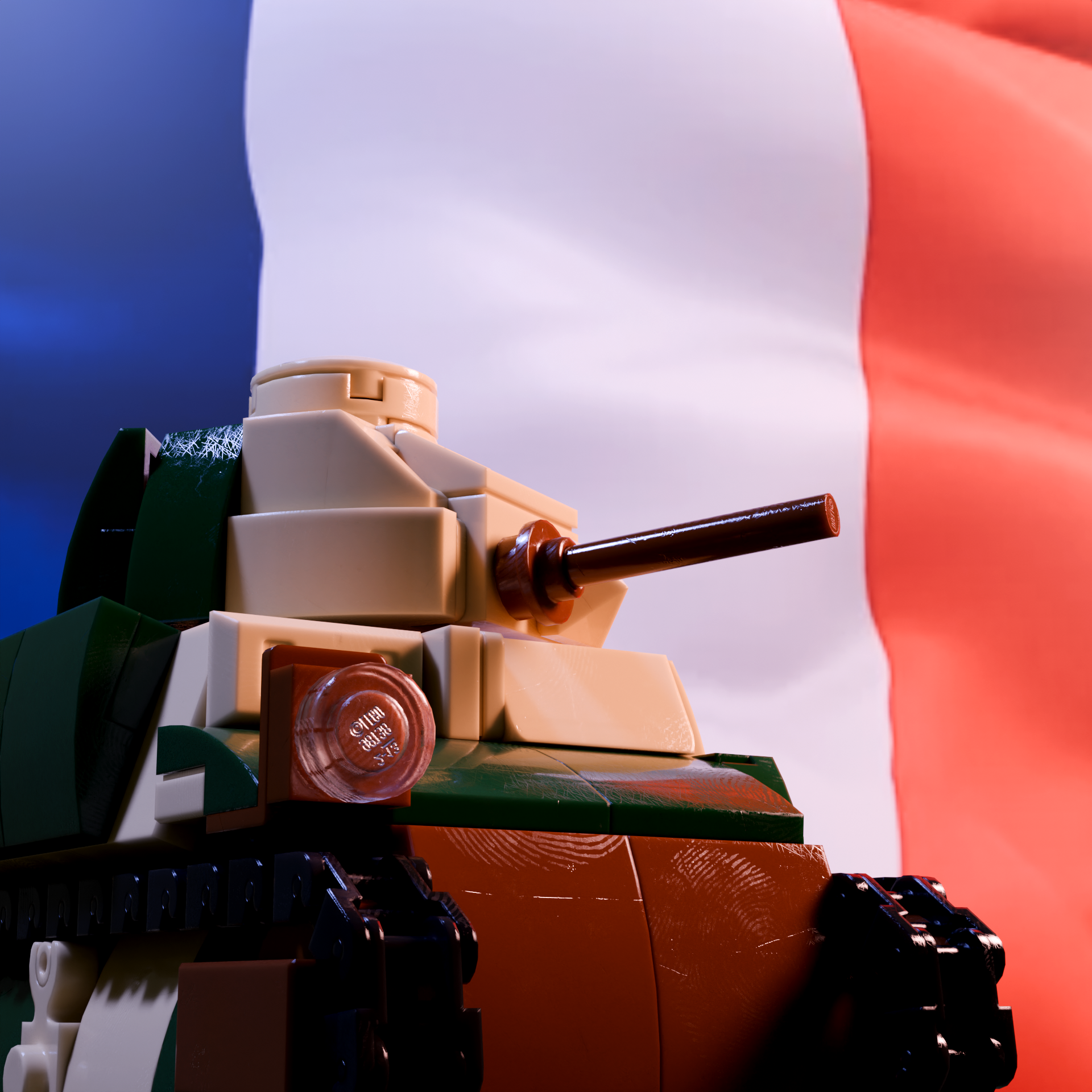 French Vehicles | 1:45 – Panzer Bricklabs