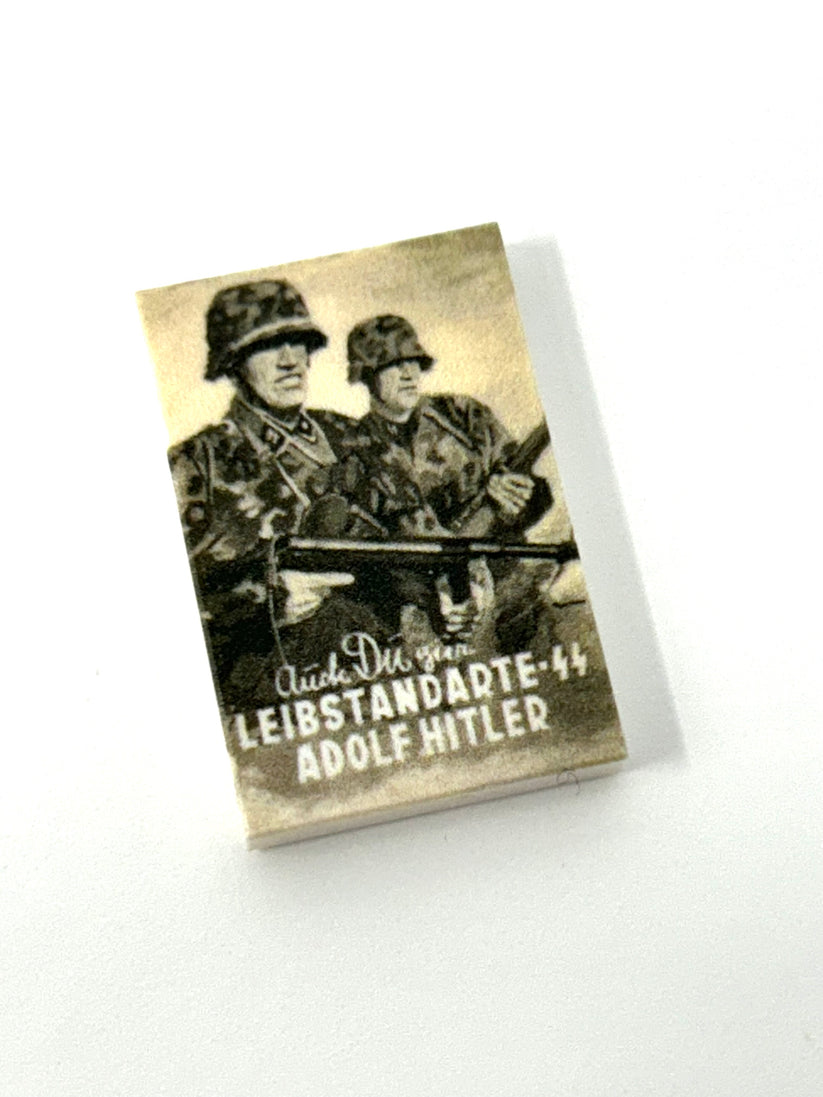 German WW2 Poster -Recruiting | #167 – Panzer Bricklabs