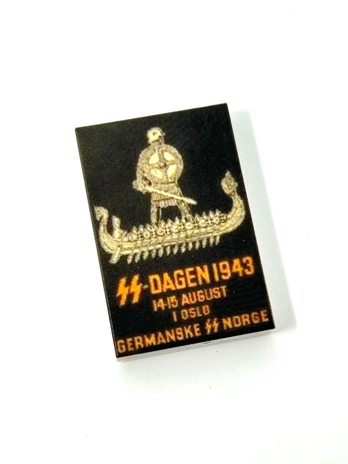 Norwegian WW2 Poster - SS Day 1943 | #175 – Panzer Bricklabs