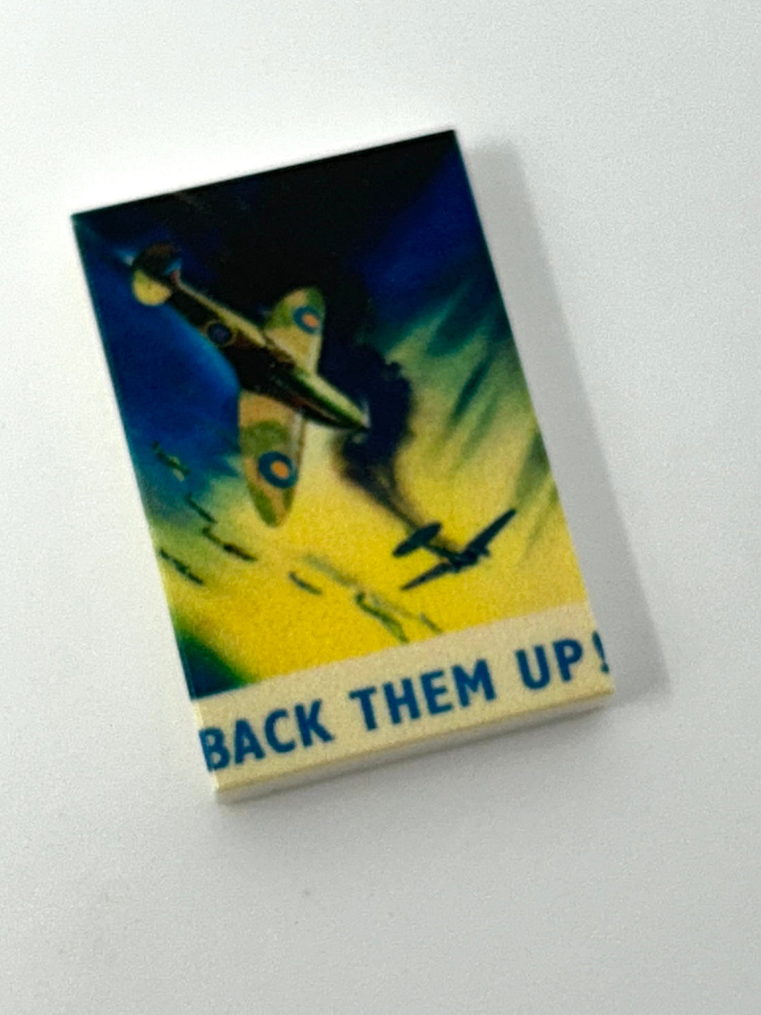 British WW2 poster Spitfire 45 – Panzer Bricklabs