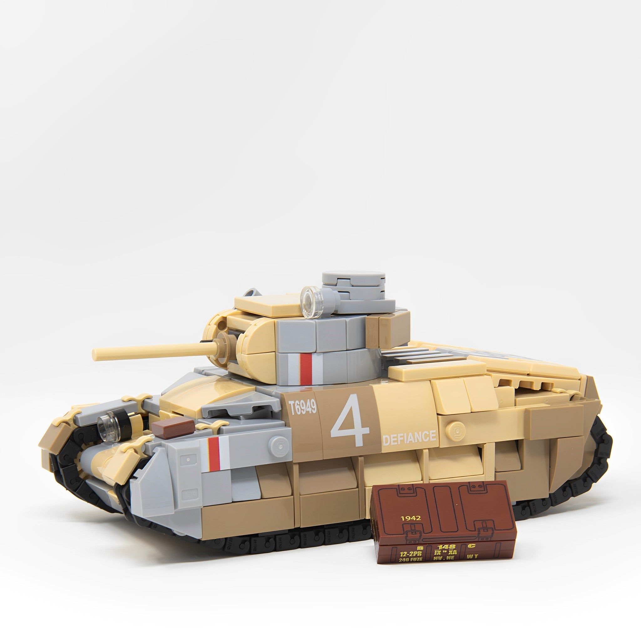 Matilda II Mk. III - North Africa | 1:45 Scale. – Panzer Bricklabs