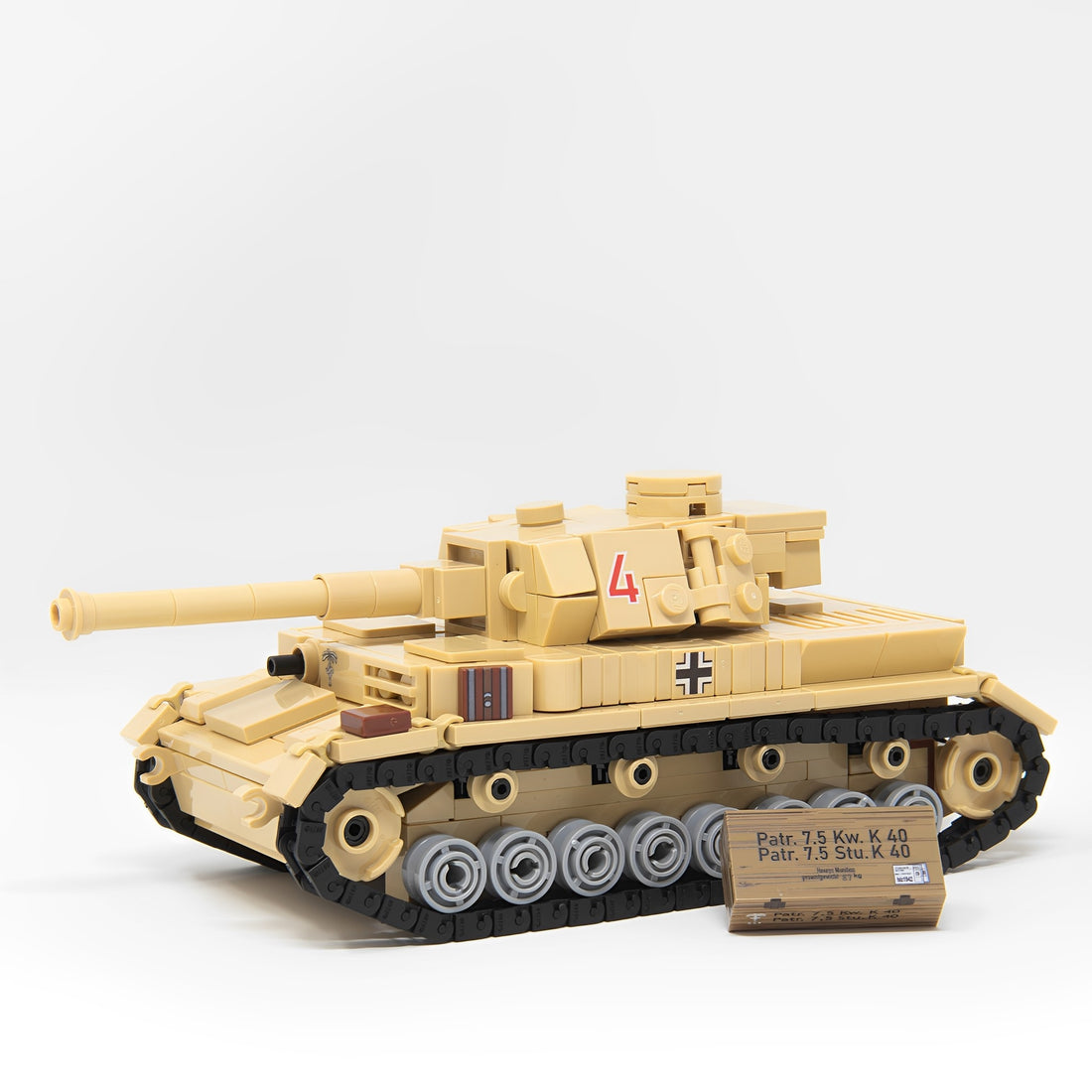 Panzer IV Ausf. F2 - DAK | 1:45 Scale. – Panzer Bricklabs