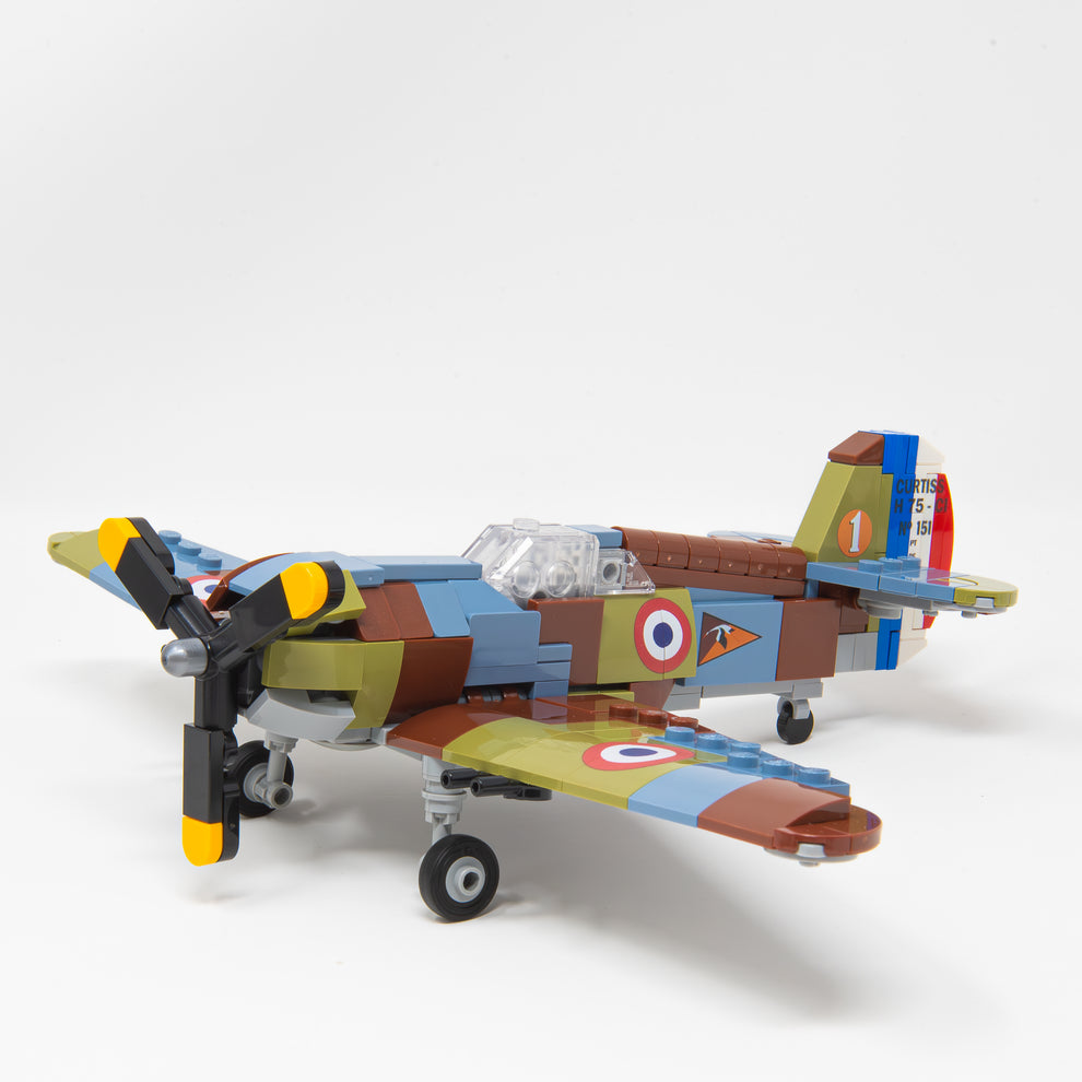 Curtiss H75 - C1 | 1:45 Scale. – Panzer Bricklabs