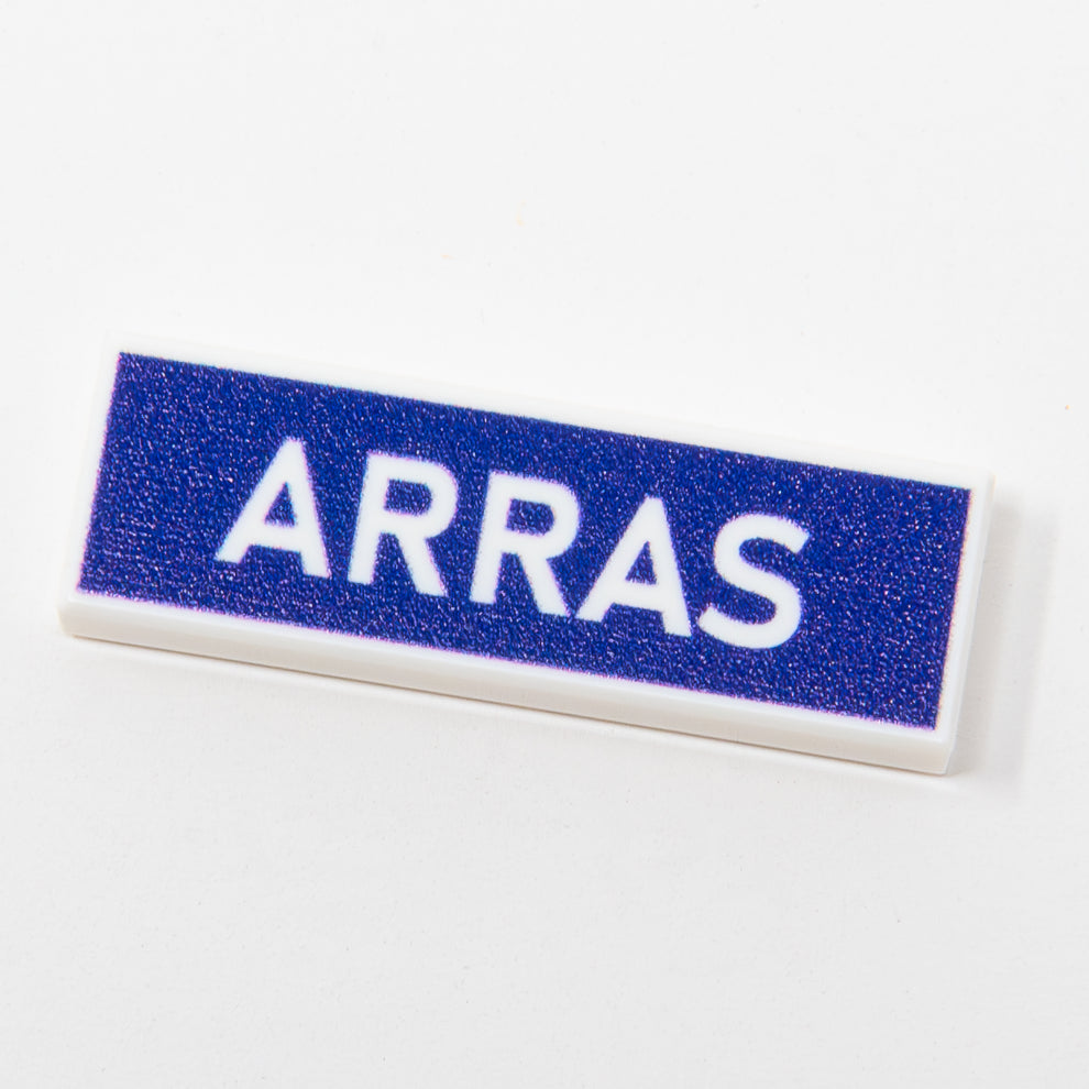 WW2 Arras Road Sign – Panzer Bricklabs