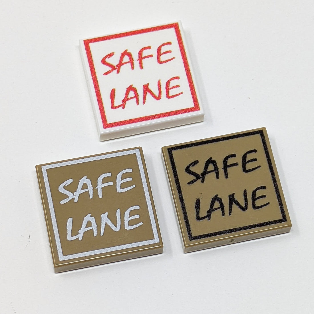 Safe Lane - 2x2 Tile – Panzer Bricklabs