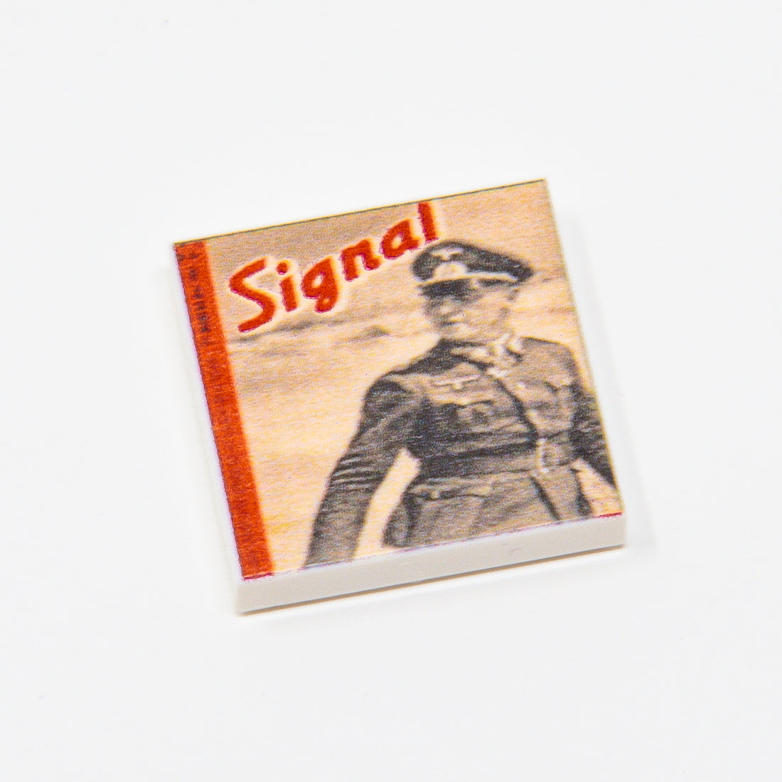 WW2 German Signal Magazine Rommel 2x2 – Panzer Bricklabs