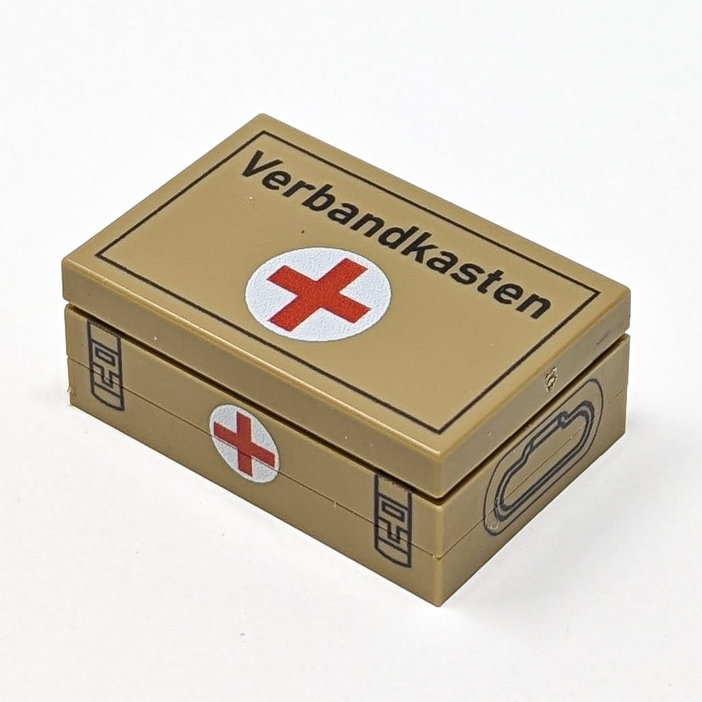 WW2 - Verbandkasten Vehicle First Aid Kit – Panzer Bricklabs