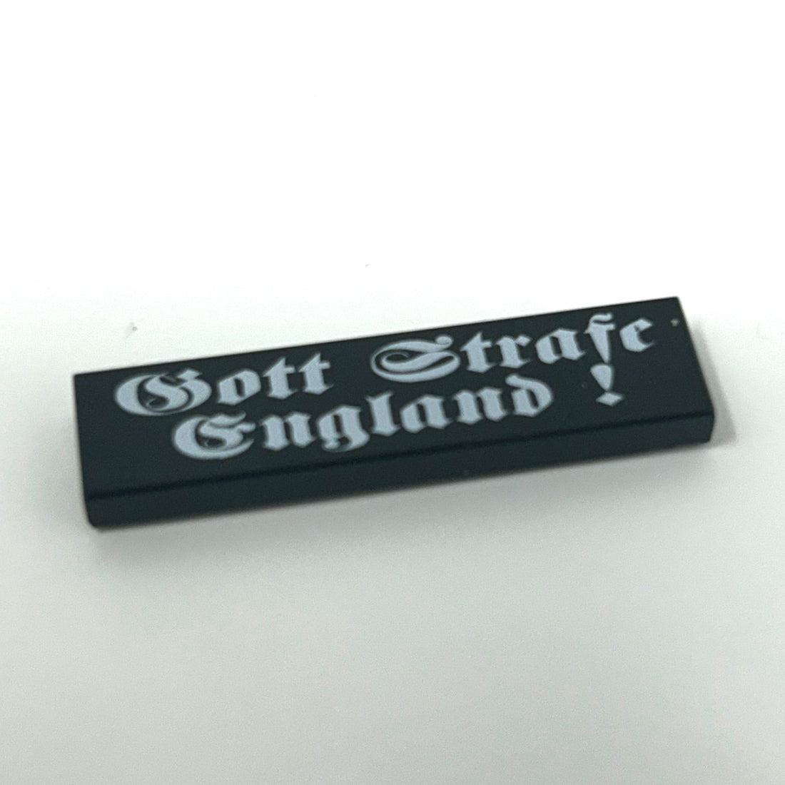 WW1 German Sign Gott Strabe England (God Punish England) – Panzer Bricklabs